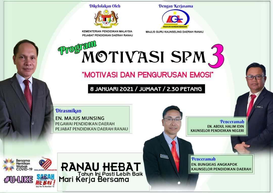 Program Motivasi calon SPM 2020 diadakan esok, 8 Januari- Majus ...