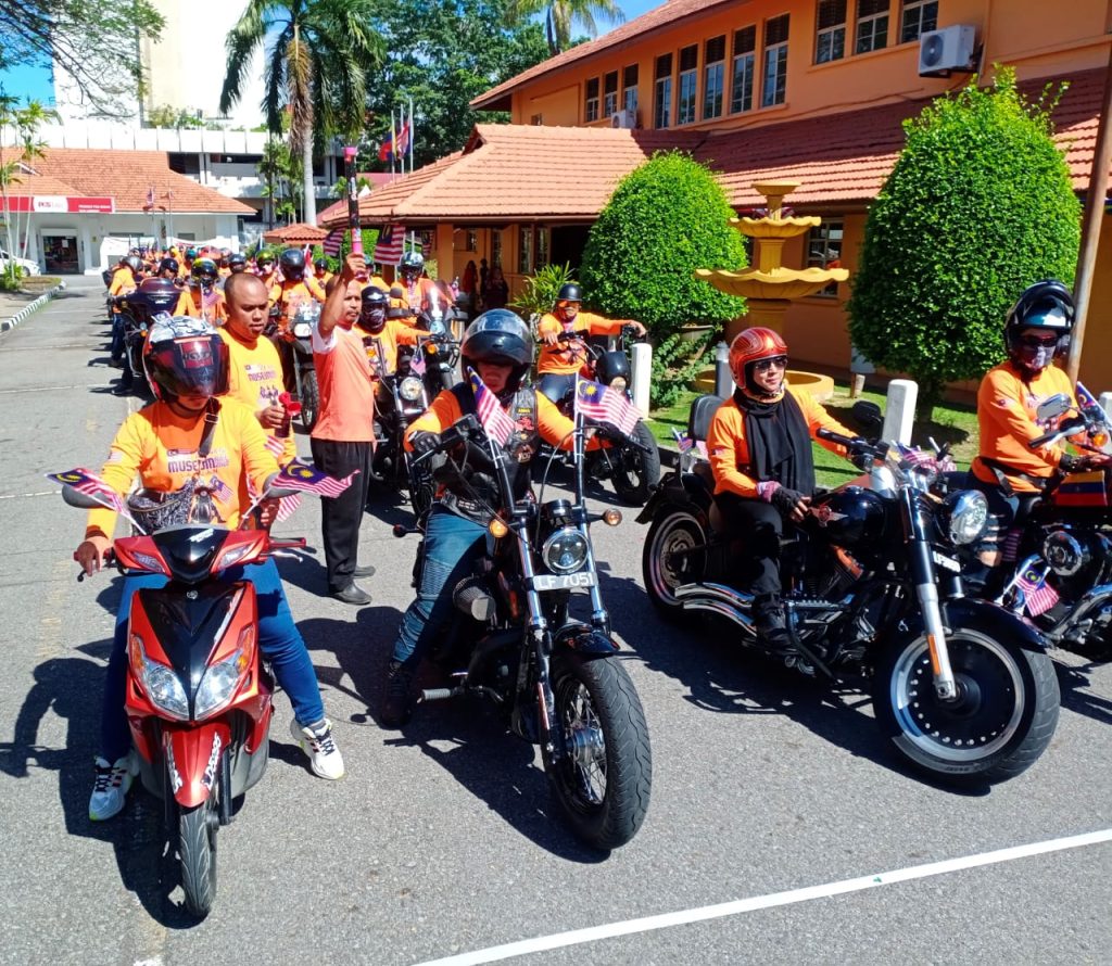 Program 65th Merdeka Ride semarakkan semangat patriotik - Borneo Daily ...