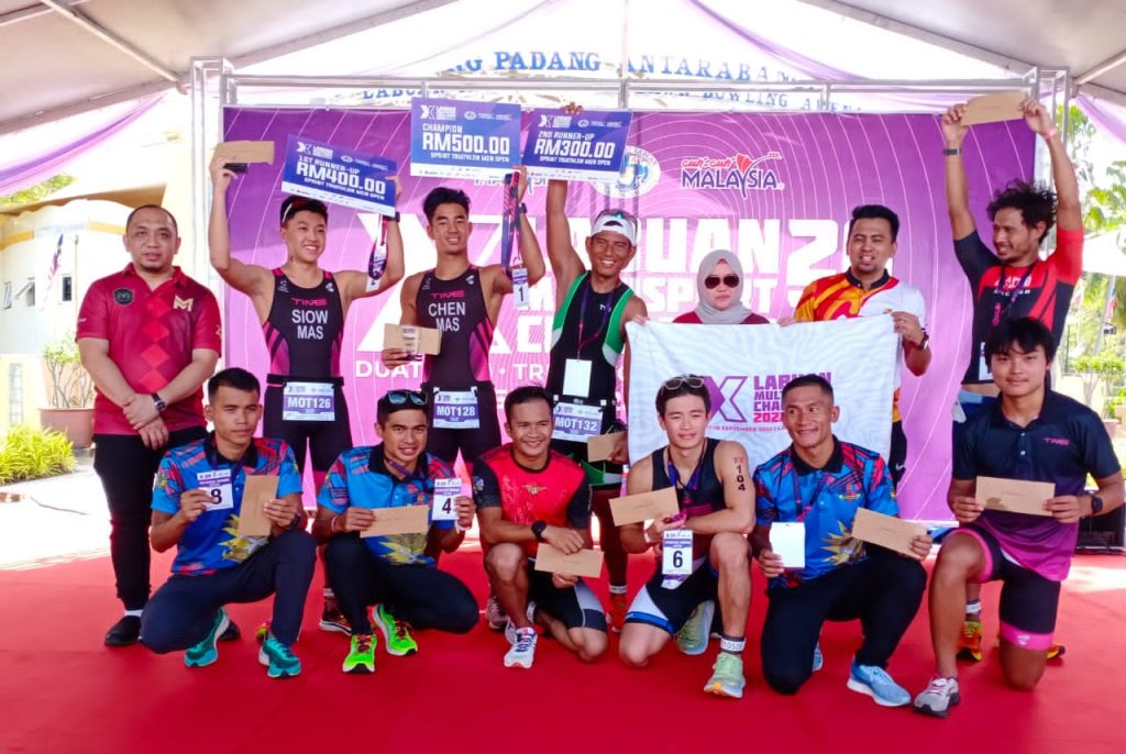 Sabah, Selangor dominasi acara Triathlon X Multisport Labuan Challenge ...