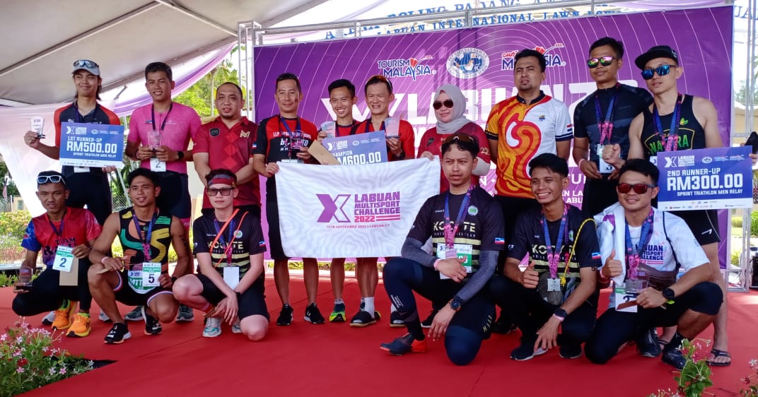 Sabah, Selangor dominasi acara Triathlon X Multisport Labuan Challenge ...